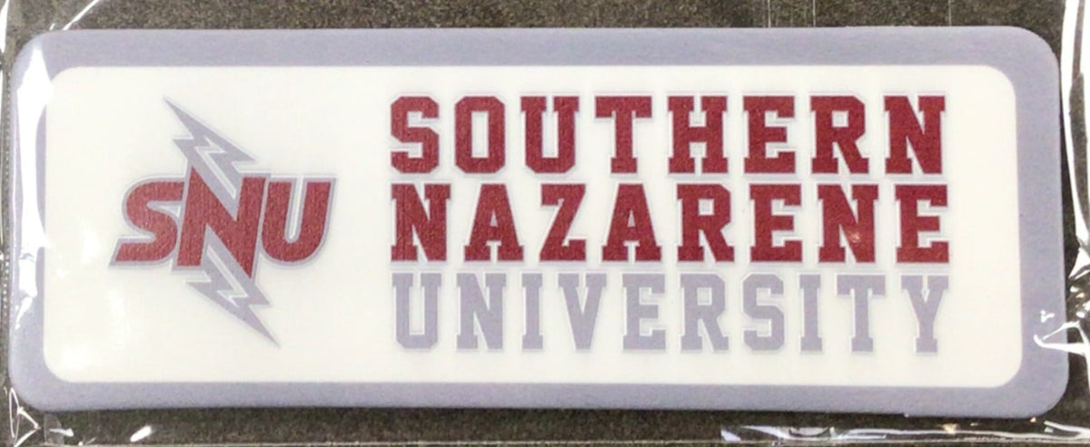 Santa Fe Magnet, Crimson – Southern Nazarene Campus Store