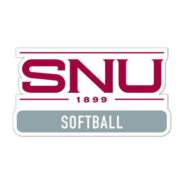 SNU Softball Decal - M11 - SNU Campus Store – Southern Nazarene Campus ...
