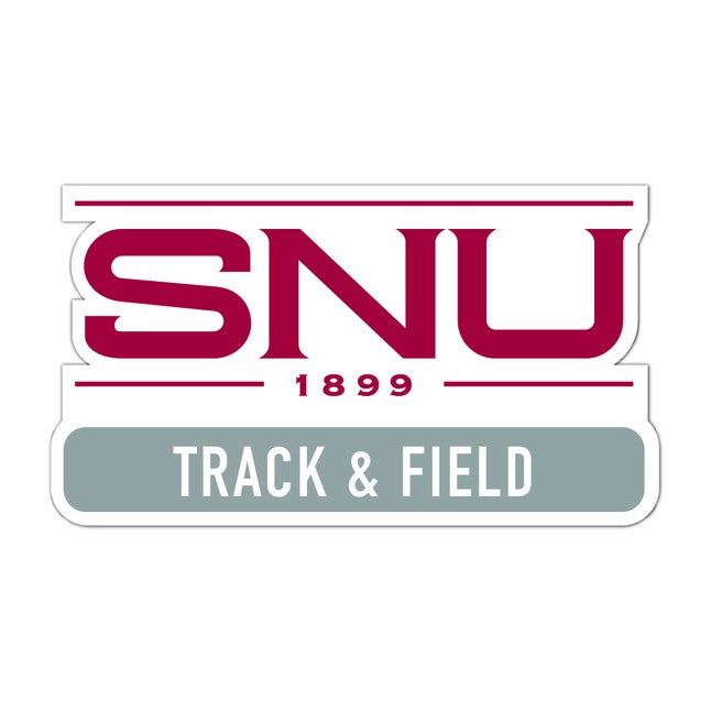 SNU Track & Field Decal - M15 - SNU Campus Store – Southern Nazarene ...